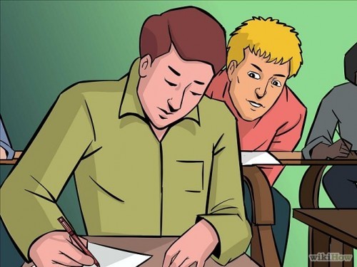 روش تقلب در امتحان